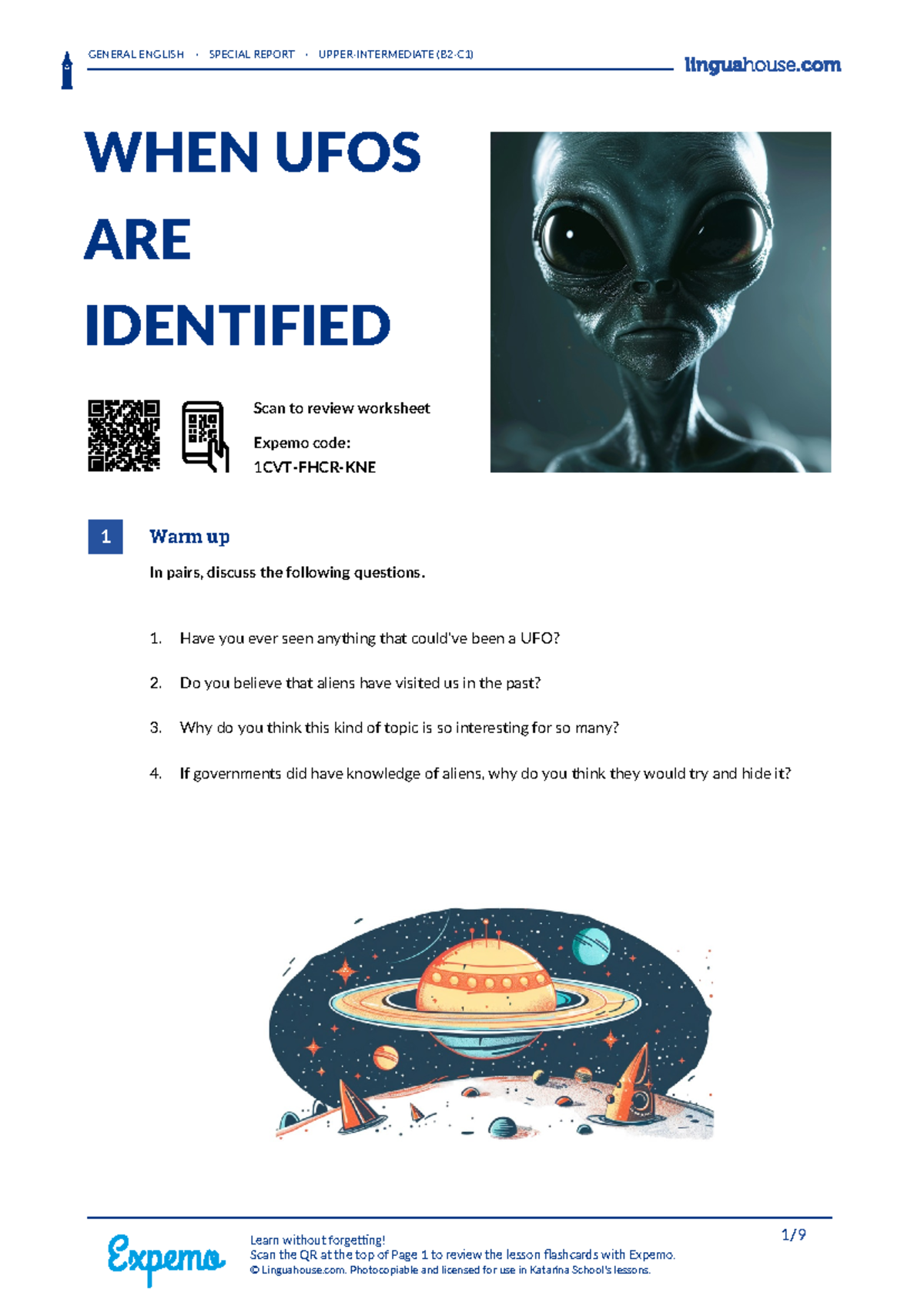 When ufos are identified british english student - GENERAL ENGLISH ...