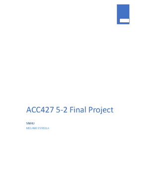 Acc-423 8-3 final short paper - Detect/Prevent Fraud Fin Stmts Acc-423 ...