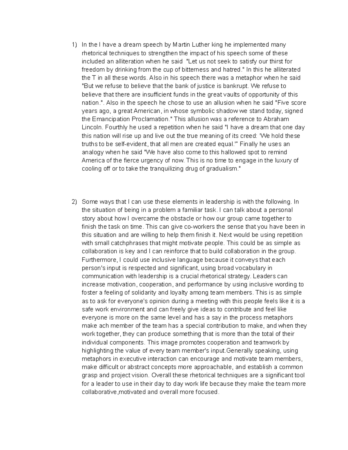 Activity 9 and 10 - The last two of the final assignment - In the I ...