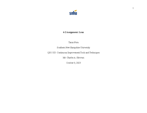 QSO355 milestone 2 TN - n/a - 4-1 Final Project Milestone Two: Risk and ...