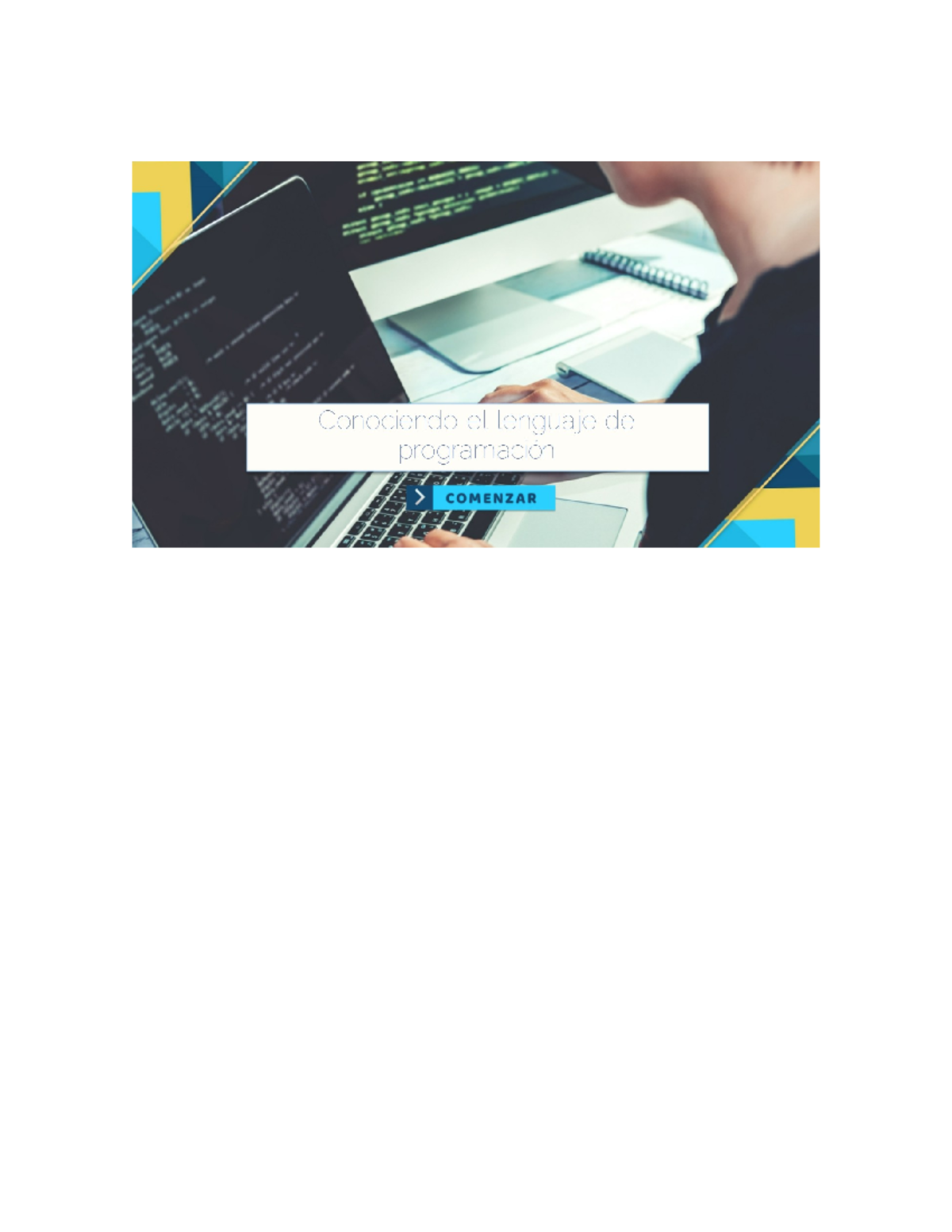 TEMA 1 Conociendo EL Lenguaje DE Programacion - Studocu