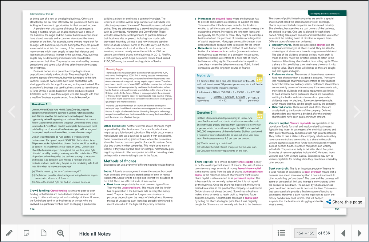 Edexcel ASA level Business Active Book Active Learn 5 - External ...