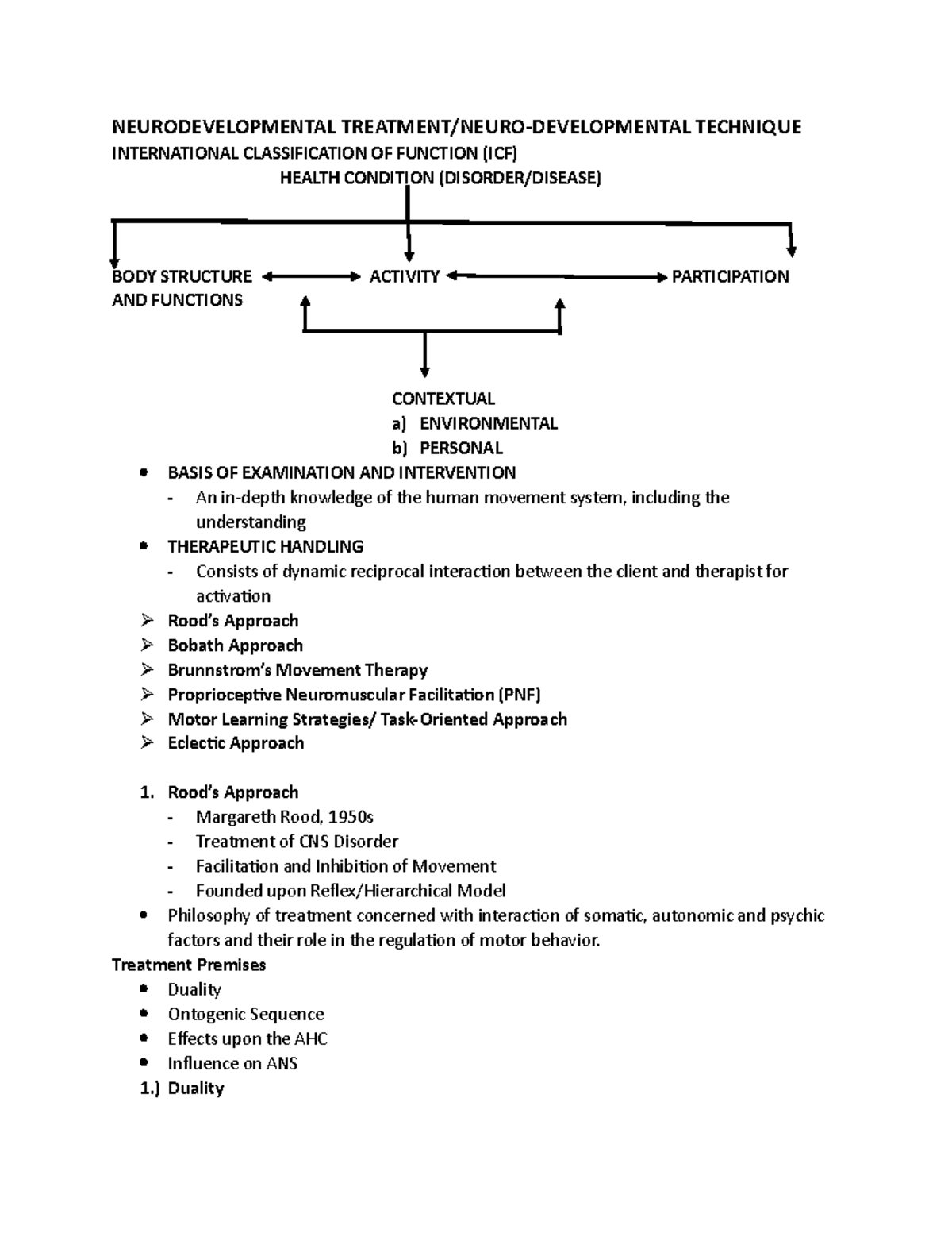 Neurodevelopmental Treatment - NEURODEVELOPMENTAL TREATMENT/NEURO ...