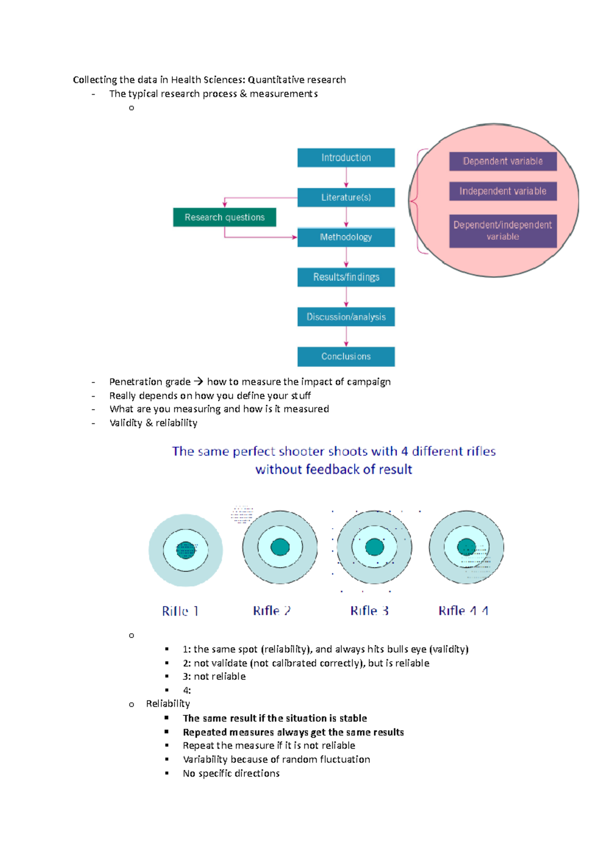 Lecture 5 -Collecting the data in Health Sciences 1- quantitative ...
