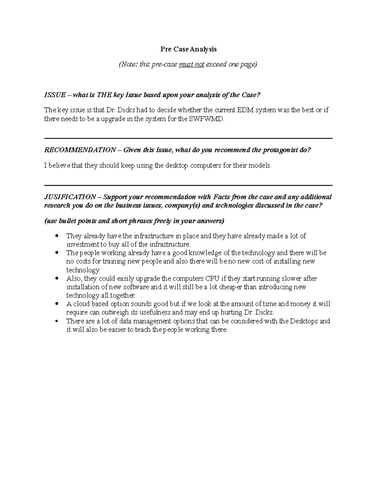 Pre+Case+Analysis+Form+(10) - Pre Case Analysis (Note: this pre-case ...