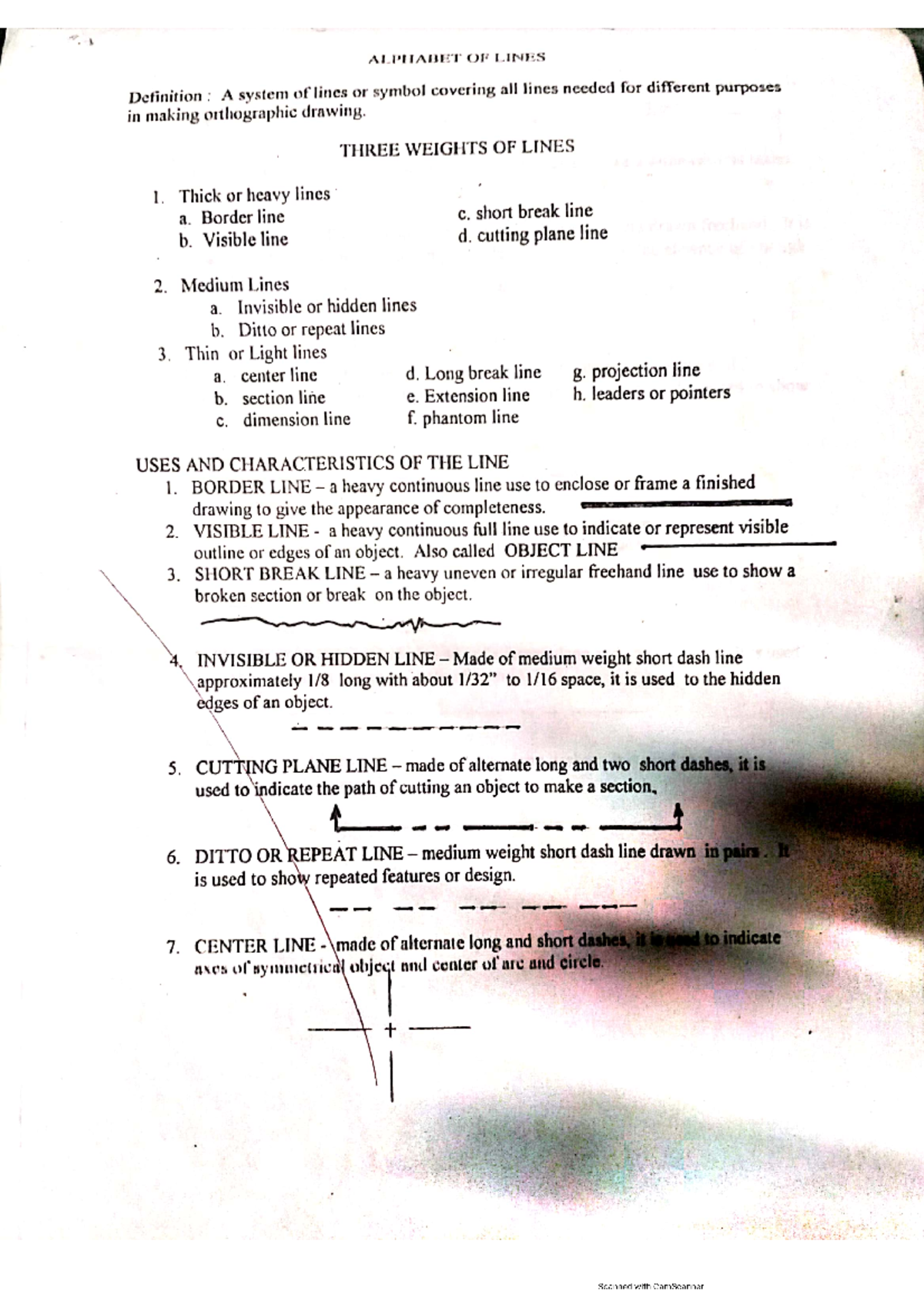 Orthographic PROJ & Geometric Construction - Visual Graphics Design ...