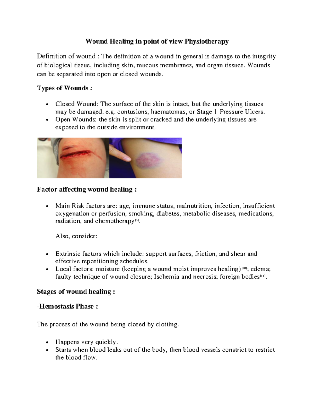 Wound Healing in point of view Physiotherapy copy copy - Wound Healing ...