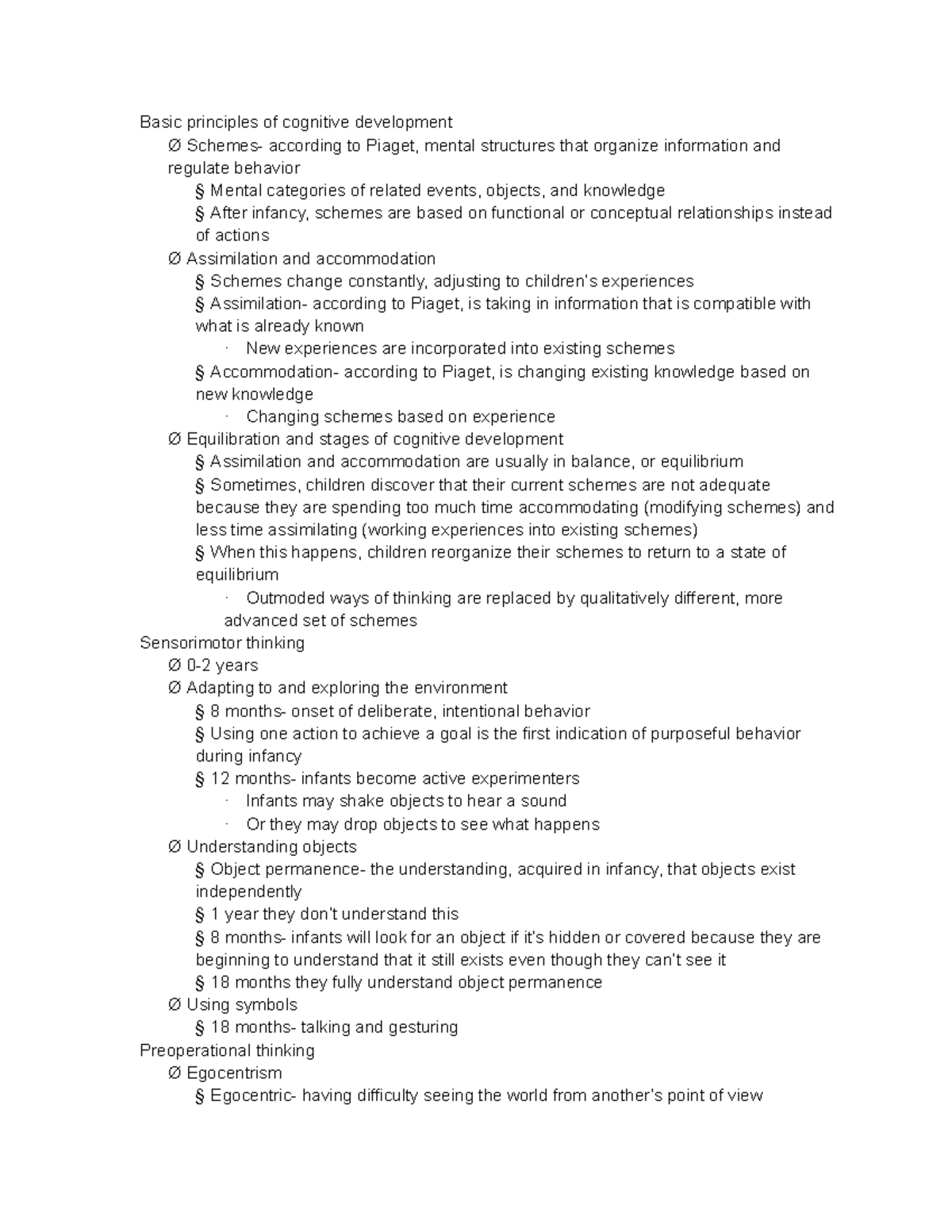 HDFS 201 4 - Notes for HDFS 201 Chapter 4 - Basic principles of ...