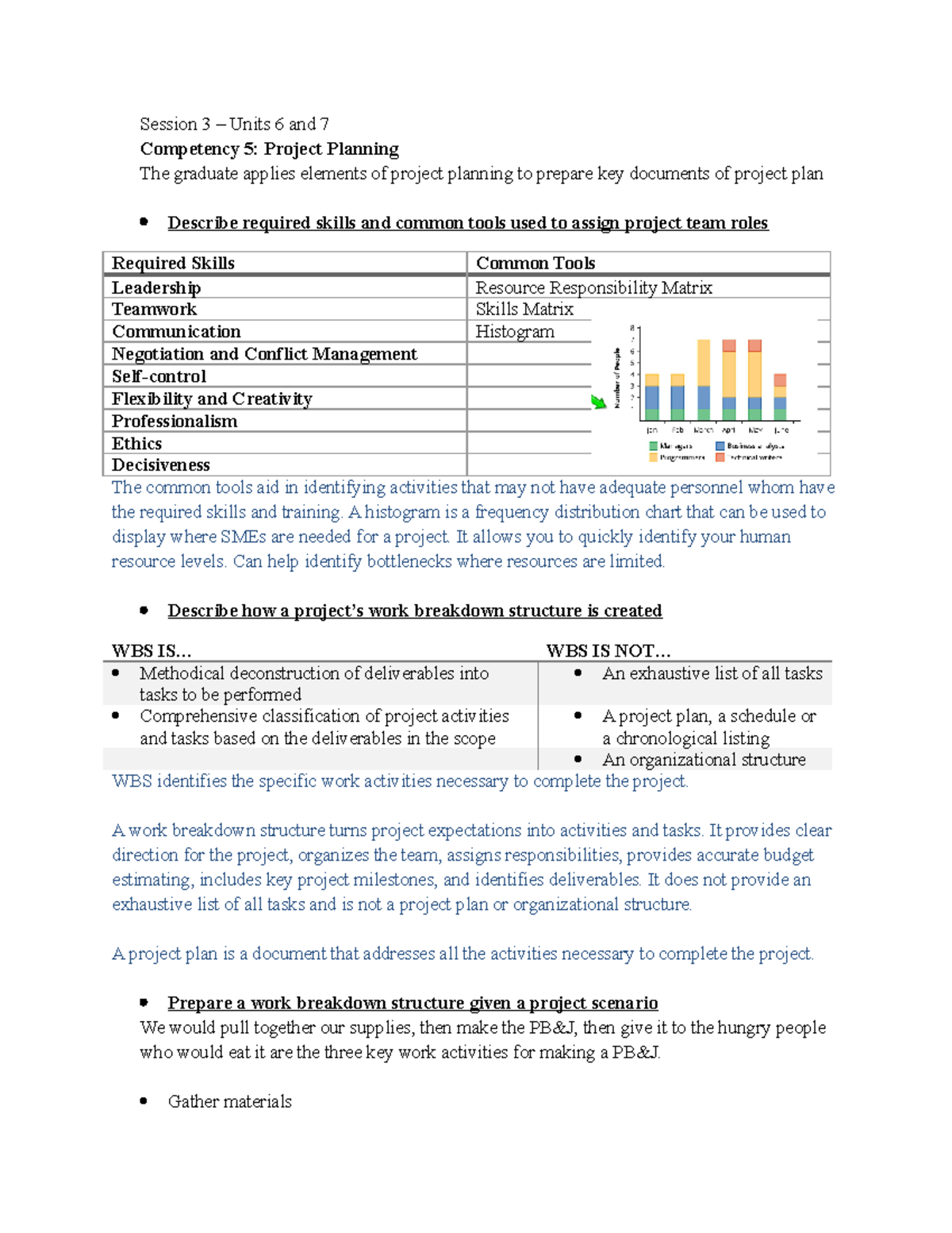 Session 3 - Units 6 and 7 - Session 3 – Units 6 and 7 Competency 5 ...