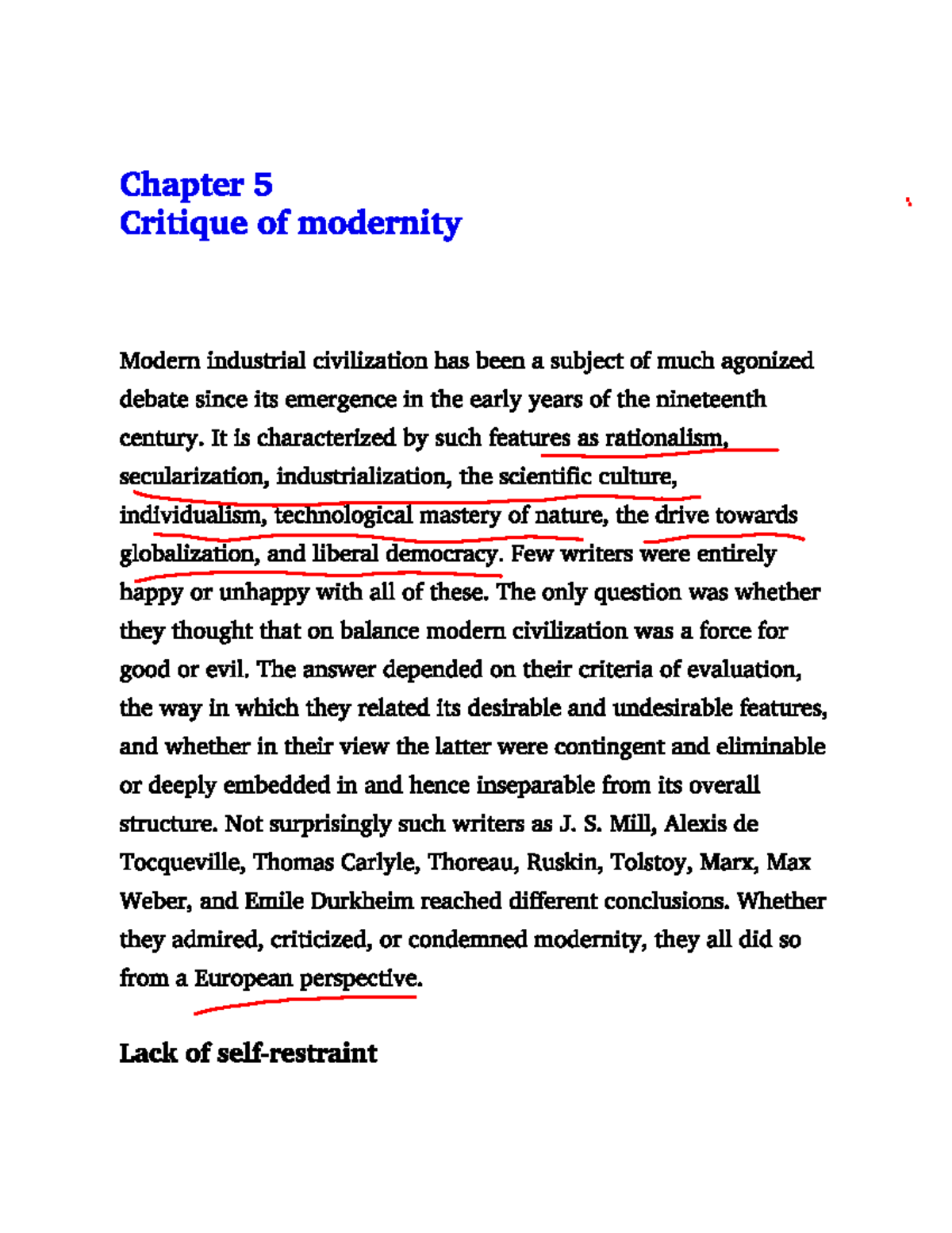 Critique of Modernity - On Gandhi and comparative politics - Chapter 5 ...