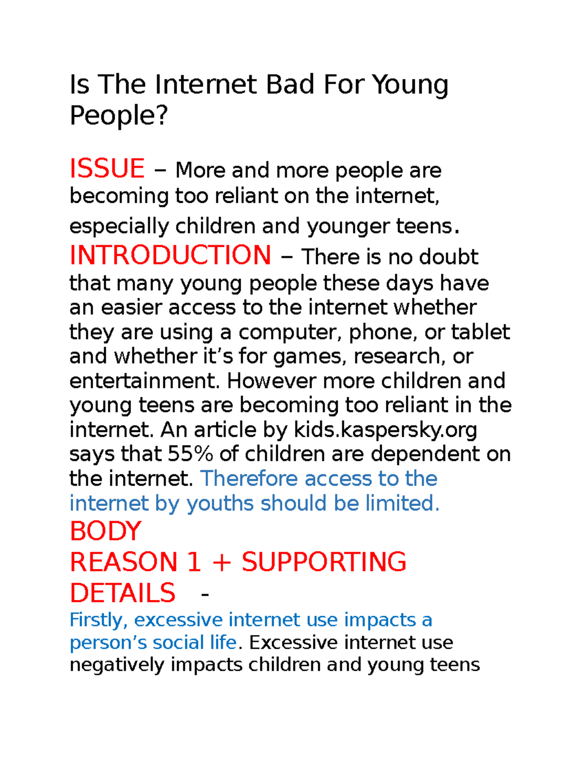 Is The Internet Bad For Young People yesyesyesyes - Is The Internet Bad ...