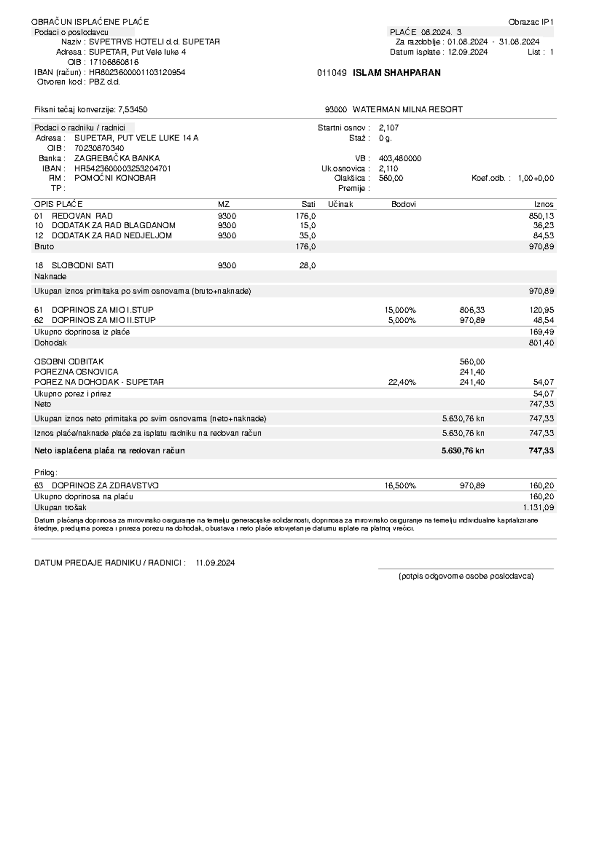 Ilovepdf merged (1) - Bank transaction demo - Obrazac IP Podaci o ...