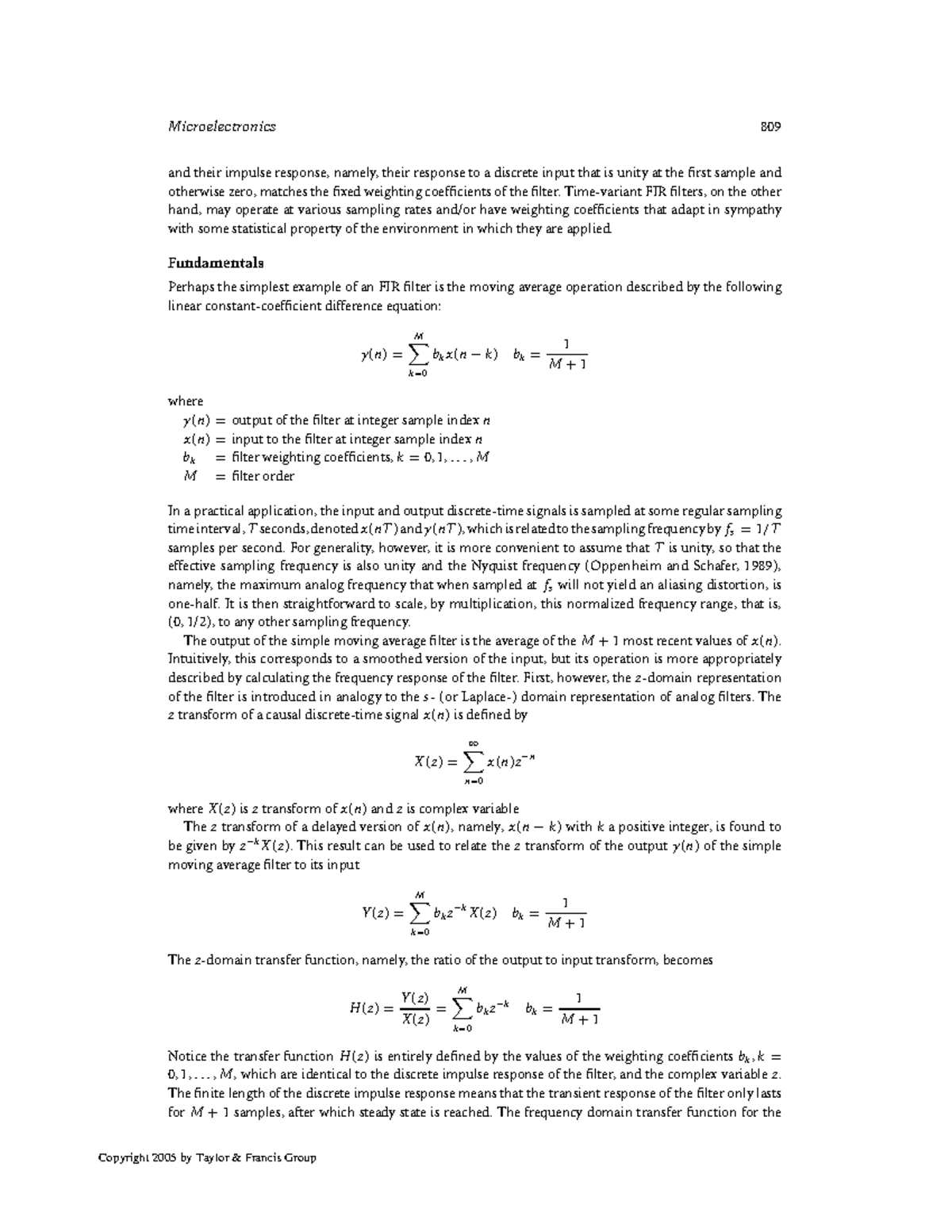 Electrical Engineering notes (165) - Microelectronics 809 and their ...