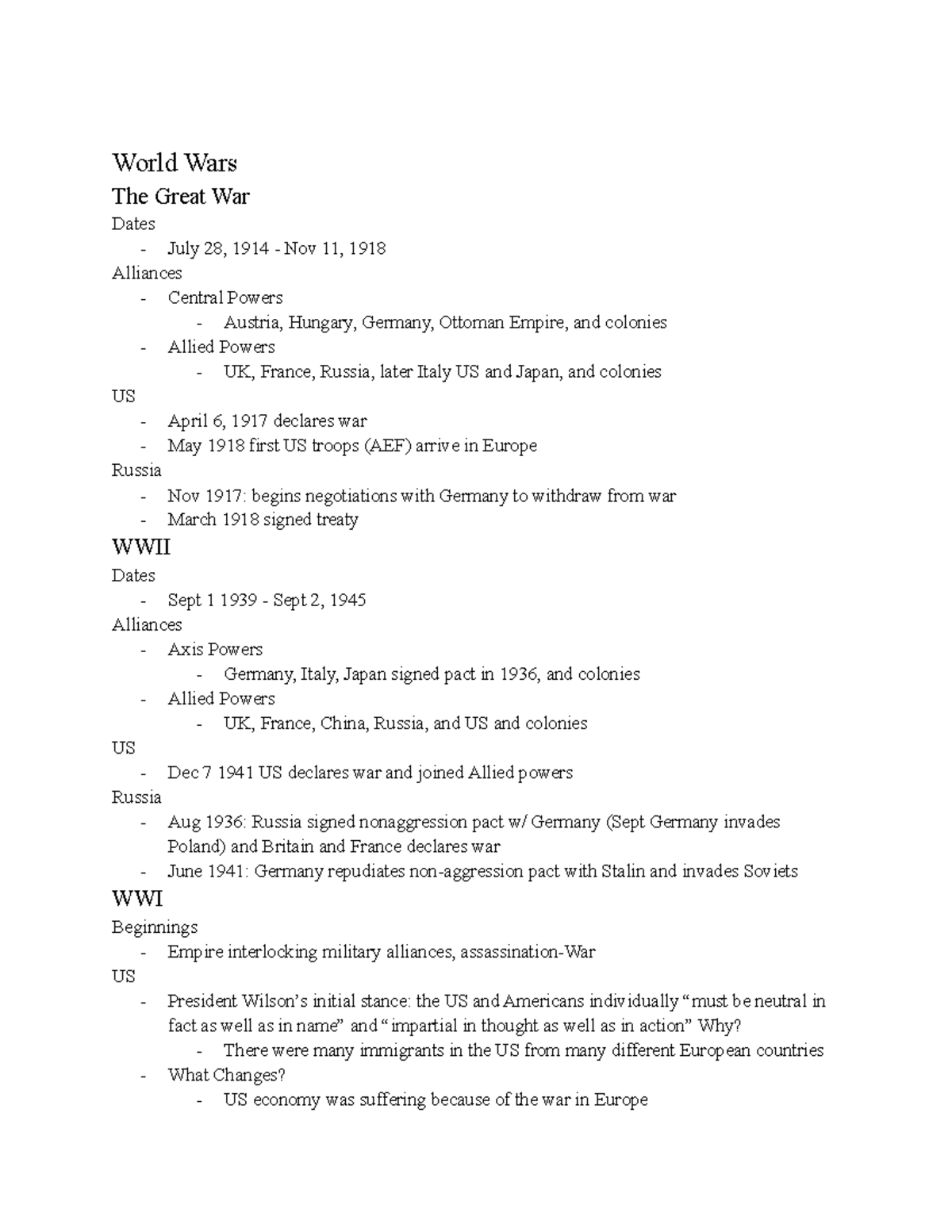HIST 1302W Week 4 World Wars The Great War Dates July 28 1914 hist-1302w-week-4-world-wars-the-great-war-dates-july-28-1914