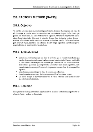 Clase Practica de Patrones de Diseño Creacion - Practica de Patrones de ...