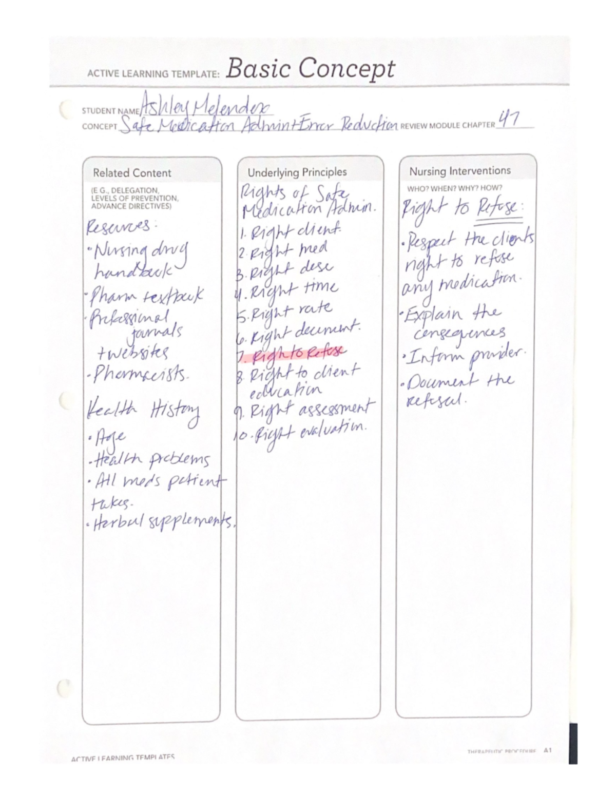 Active Learning Template - ACTIVE LEARNING TEMPLATE: Basic Concept ...