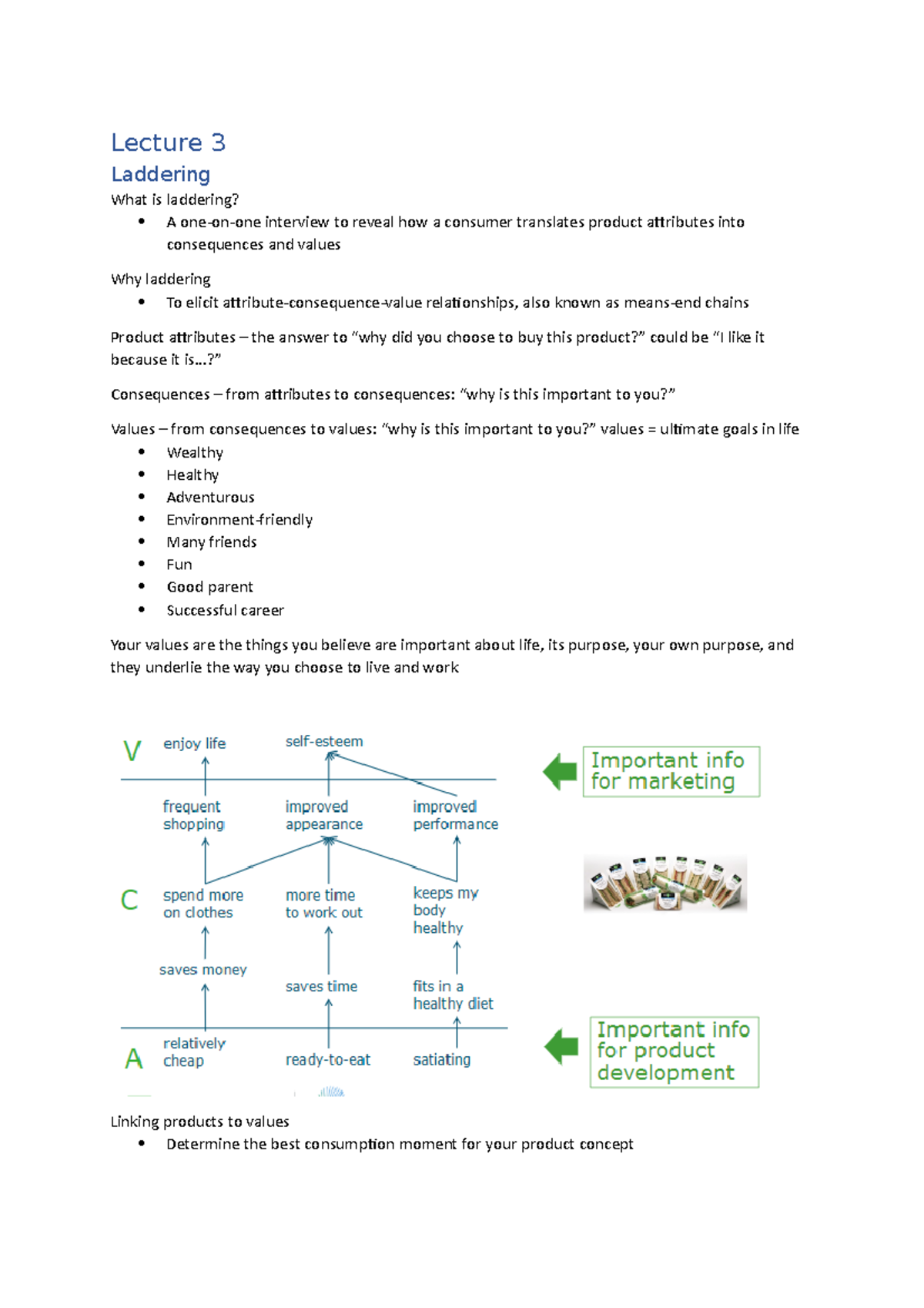 FQD-31806 Lecture 3 - Lecture 3 Laddering What is laddering? A one-on ...
