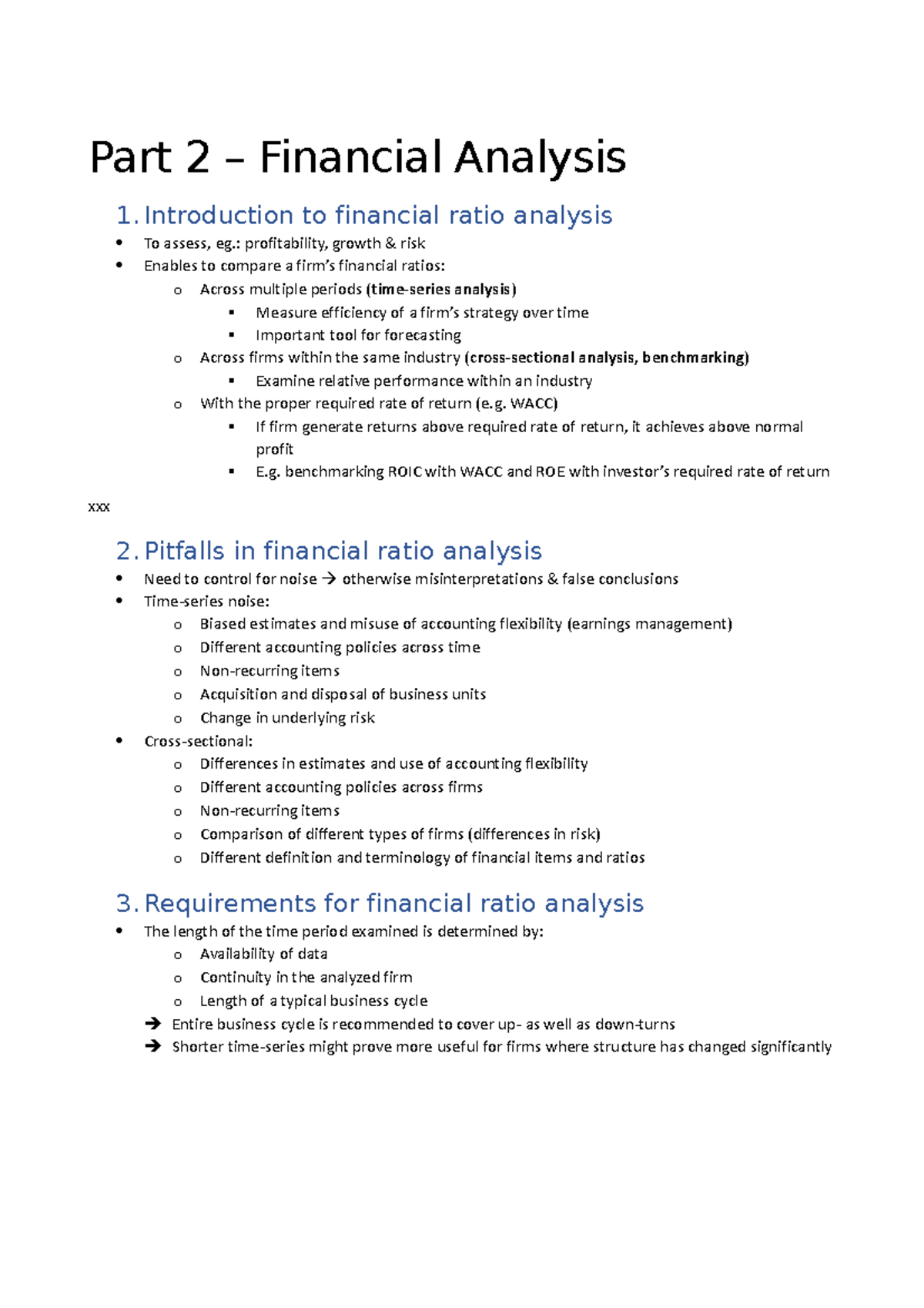 FSA - Chapter 4 - Financial Statement Analysis - Part 2 – Financial ...