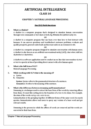 Class 10 Unit 2: AI Project Cycle - ARTIFICIAL INTELLIGENCE CLASS 10 ...