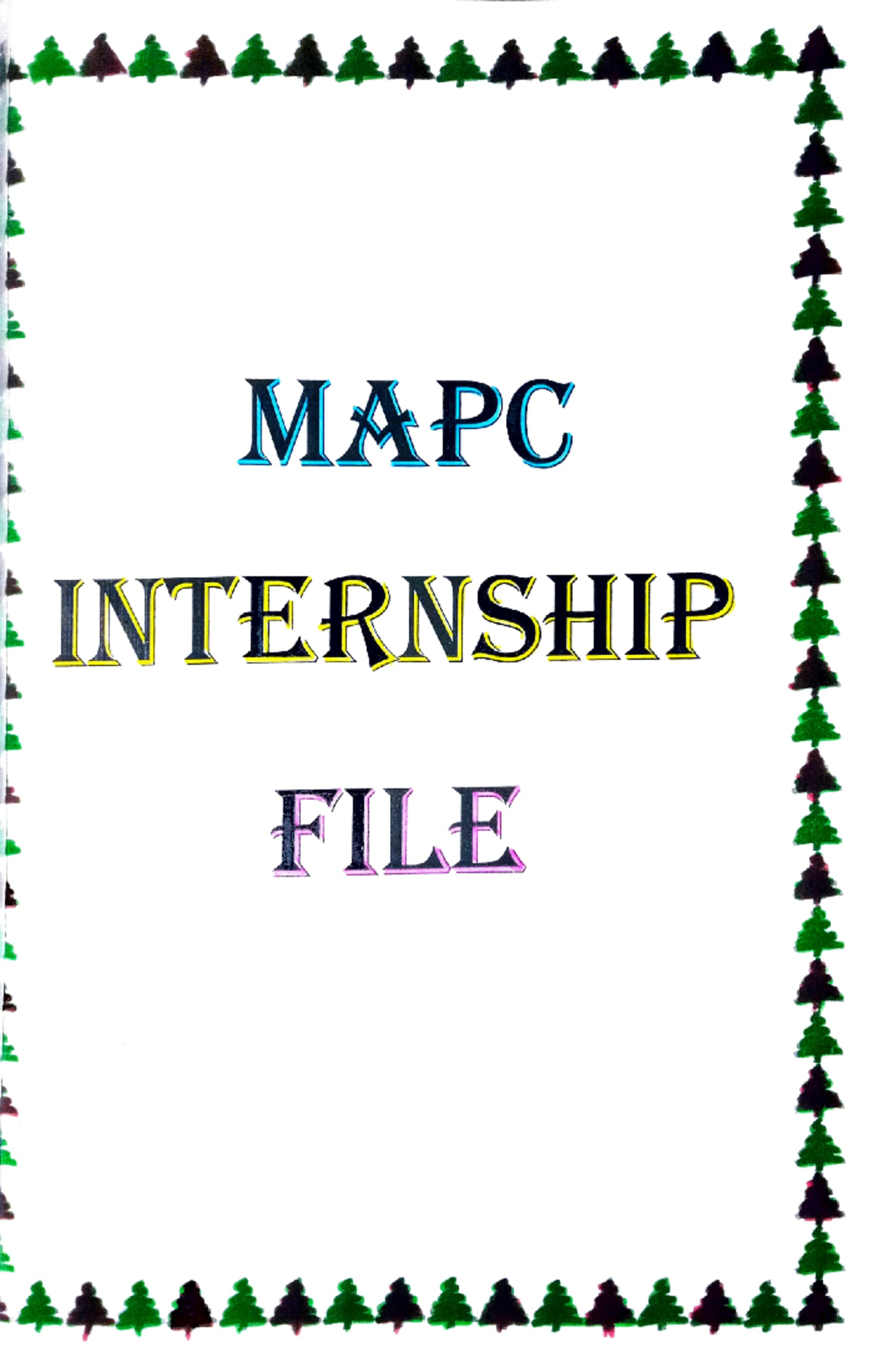 MAPC Internship FILE - Practical of Mapc - &" ~ ~ ~ ~ MAPC ~ I ~ l 1 ...