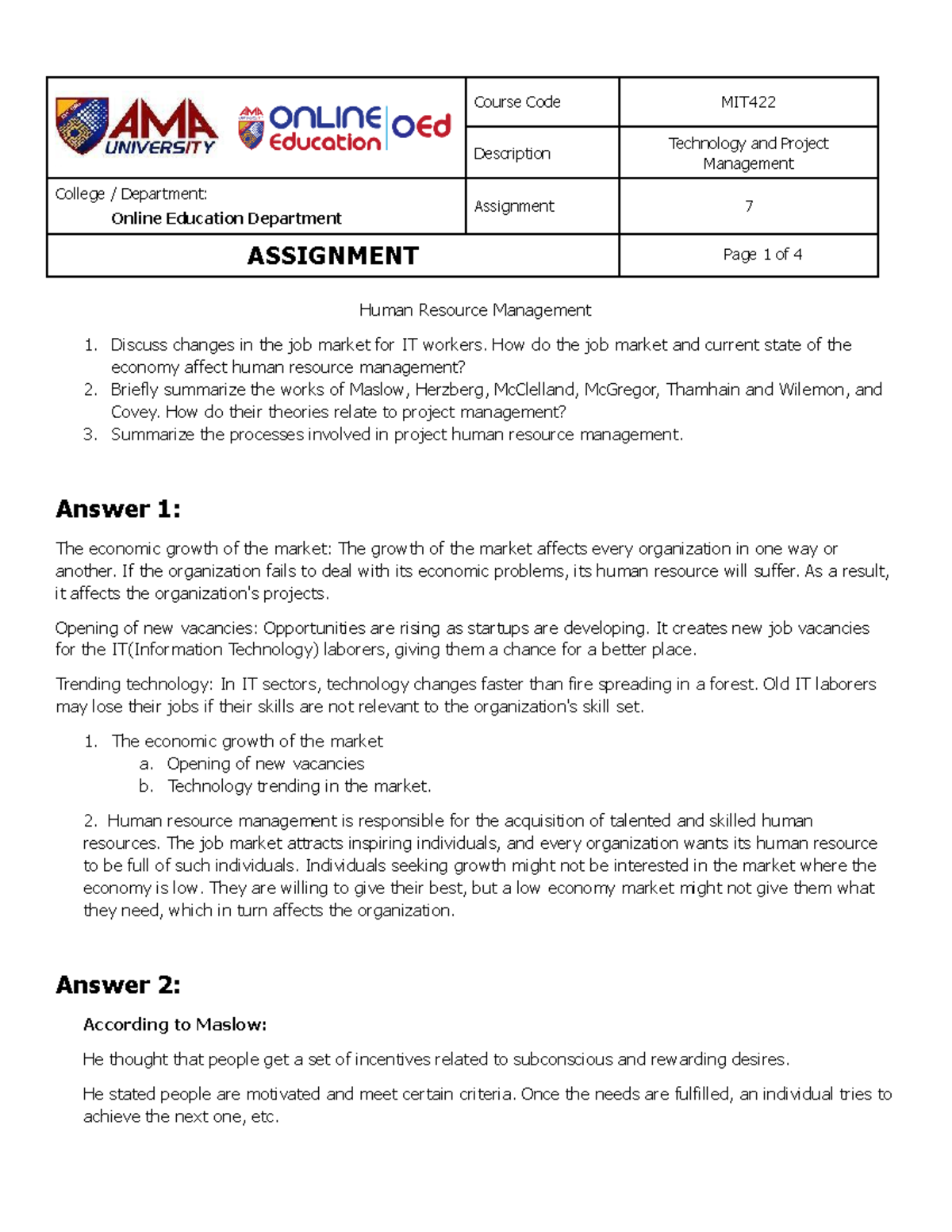 Anyaoha Christian-Assignment 07-MIT422 - BS Information Technology ...