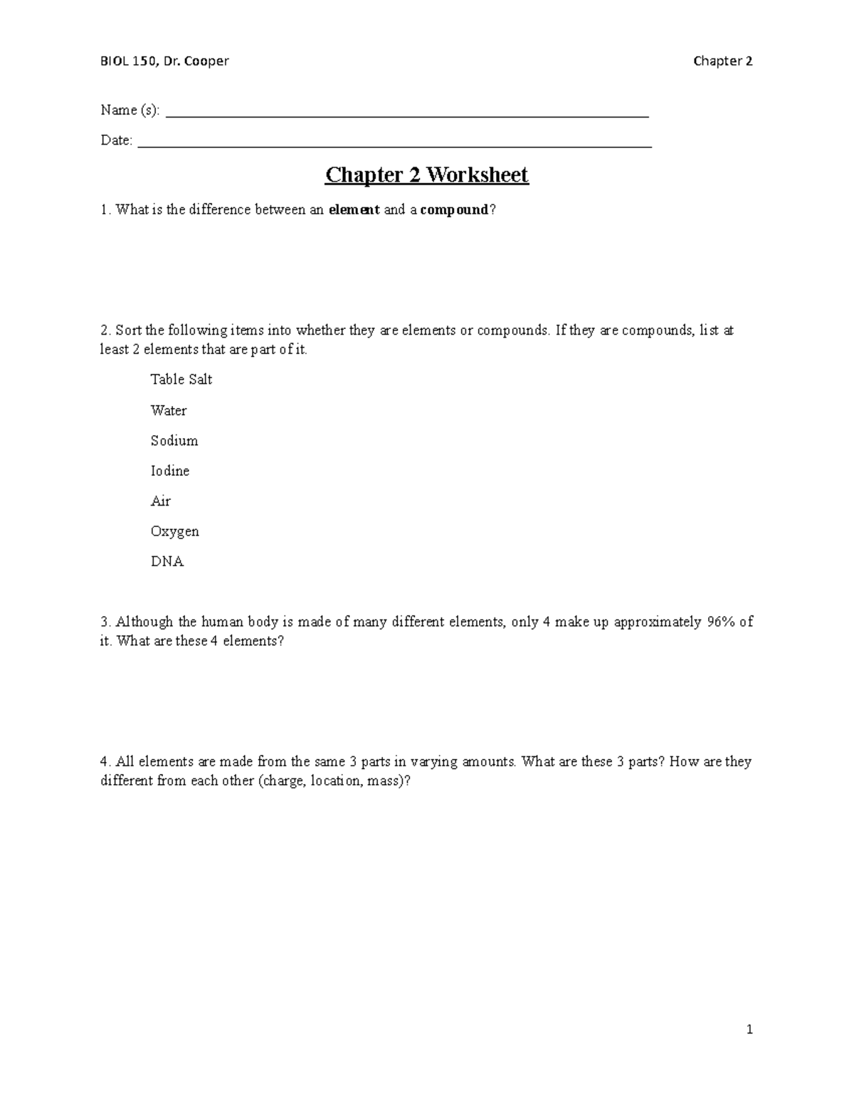 FLIP Chapter 2 - Name (s