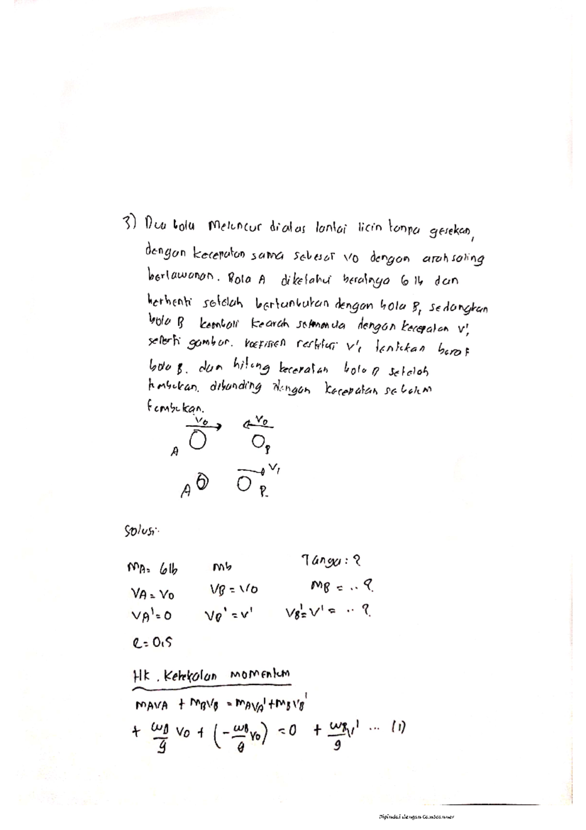 Exercise 4 - mandatory assignments dinamika partikel - Kinematika dan Dinamika - Studocu