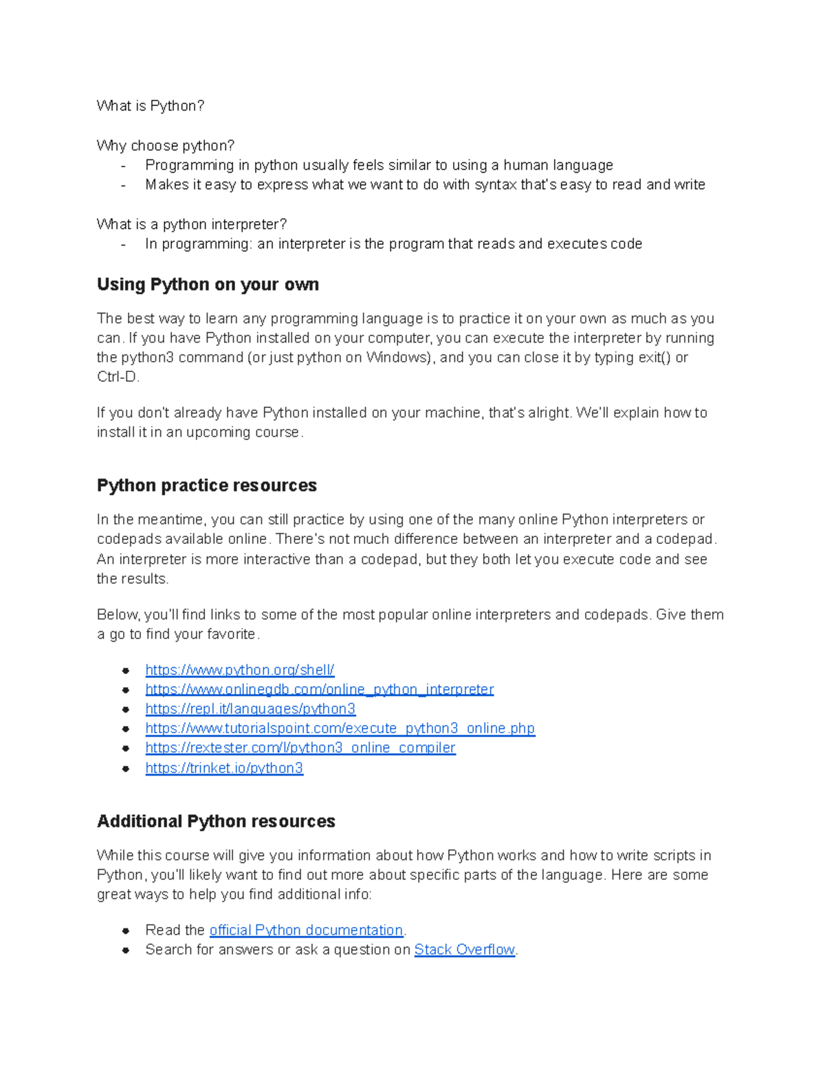 What is Python - What is Python? Why choose python? - Programming in python usually feels ...
