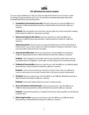 Hum Project 5-2 - HUM 215 Module 7-1 Project Belkys Aguilera Southern ...