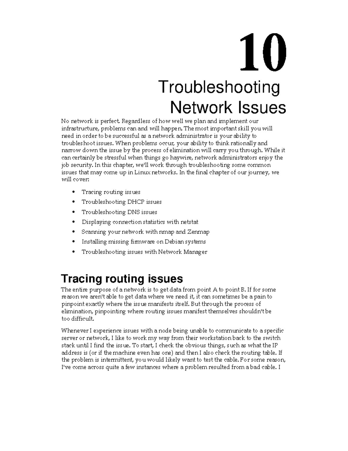 - Soporte y mantenimiento de redes - Troubleshooting Network Issues No ...