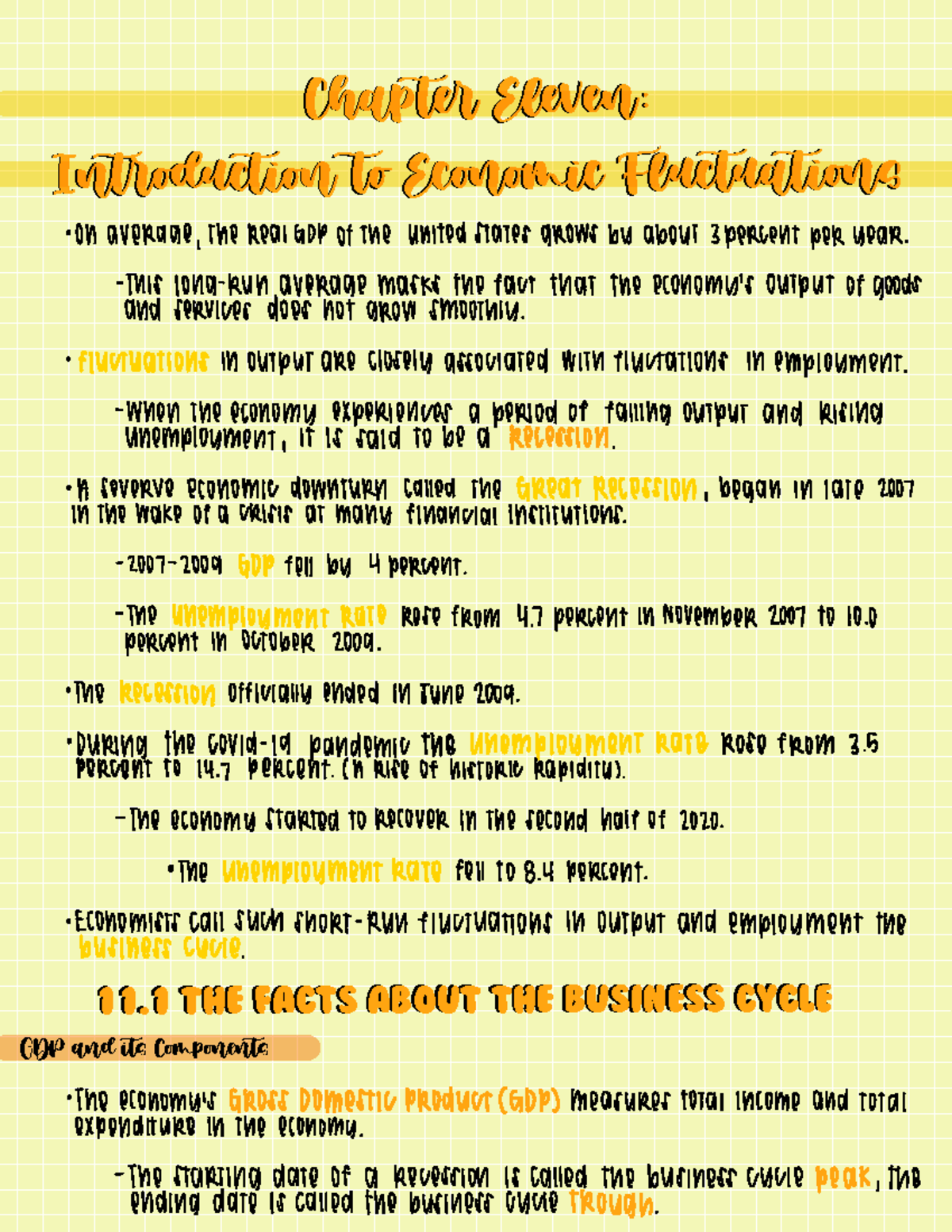 Chapter 11-Introduction to Economic Fluctations - Chapter Eleven ...