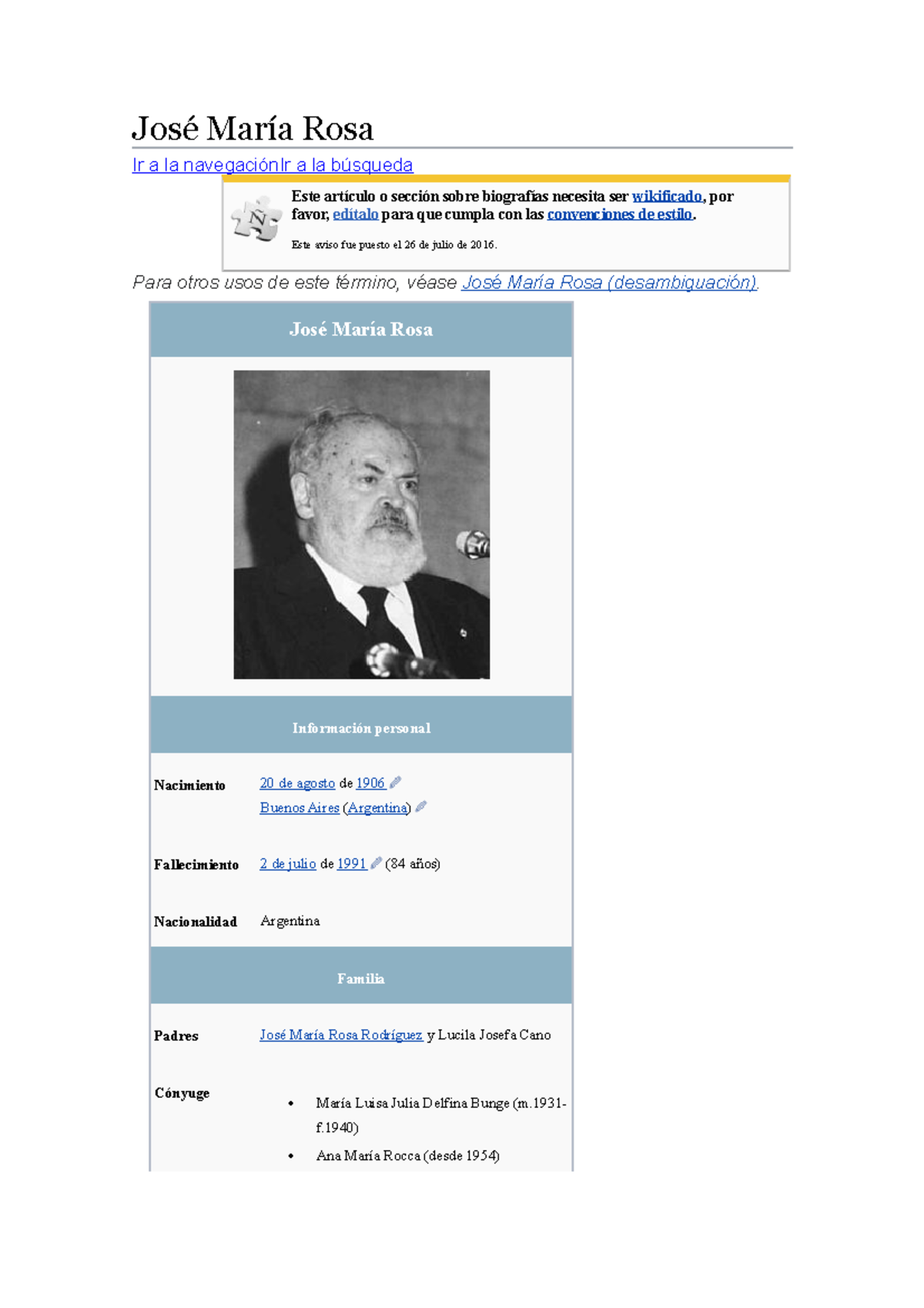 José María Rosa - ola - José María Rosa Ir a la navegación Ir a la ...