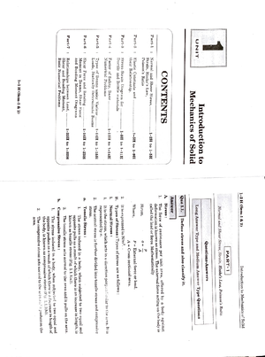 Fme unit 2and 3 - Fundamentals Of Mechanical Engineering & Mechatronics - Studocu