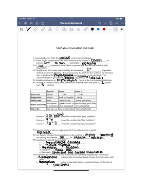 Peds makeup - pediatric assignment - A ten-year-old boy is brought to ...