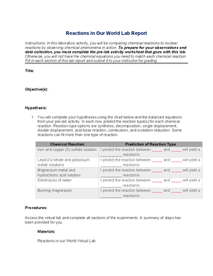 Quantization of Energy Virtual Lab Report - Quantization of Energy Lab ...