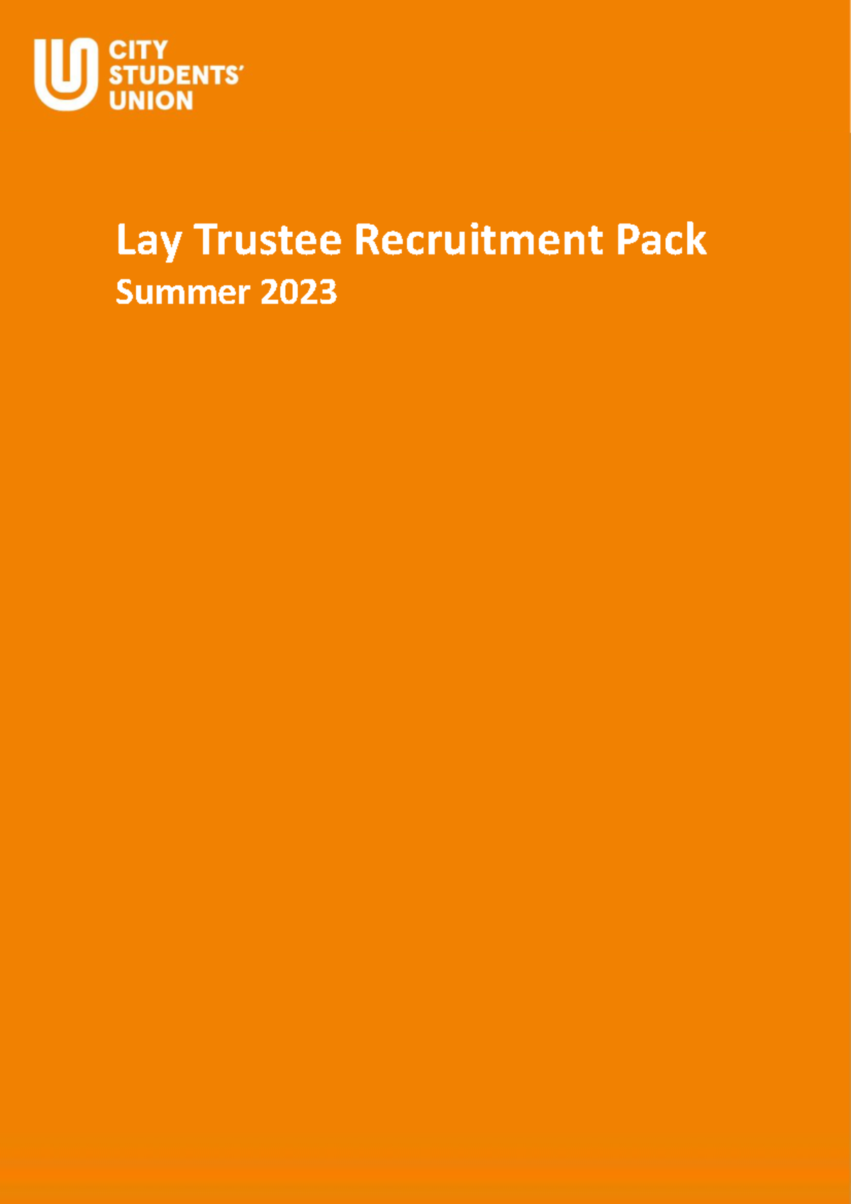 Lay Trustee Recruitment Pack July23 - Lay Trustee Recruitment Pack ...