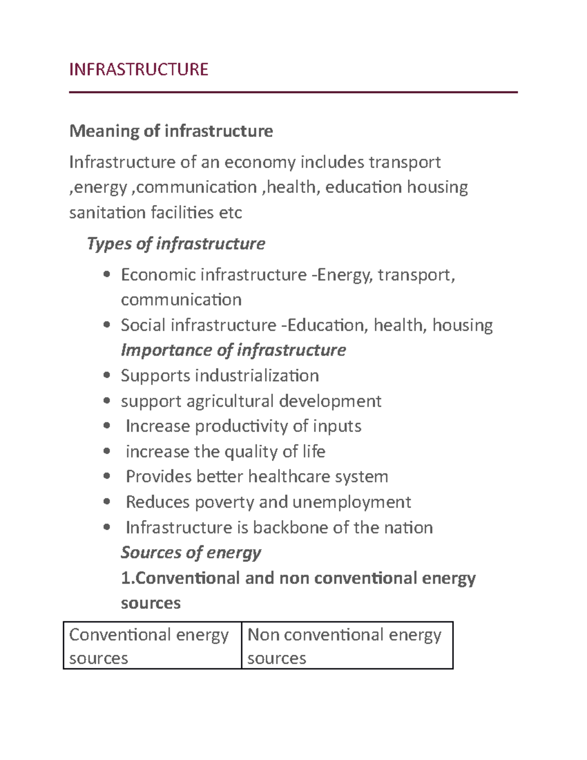 Infrastructure - It is useful - INFRASTRUCTURE Meaning of infrastructure Infrastructure of an ...