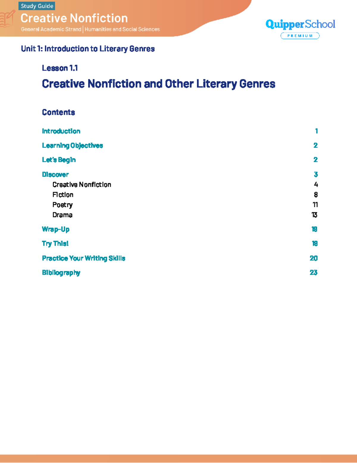 CNF11 12 Q1 0101M - for lecture - Creative Nonction and Other Literary ...