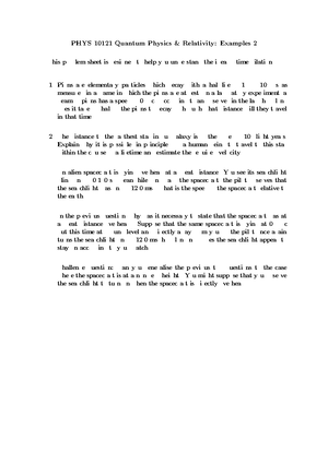 Chapter 3 - Special relativity - Chapter 3 Preliminaries: Special ...