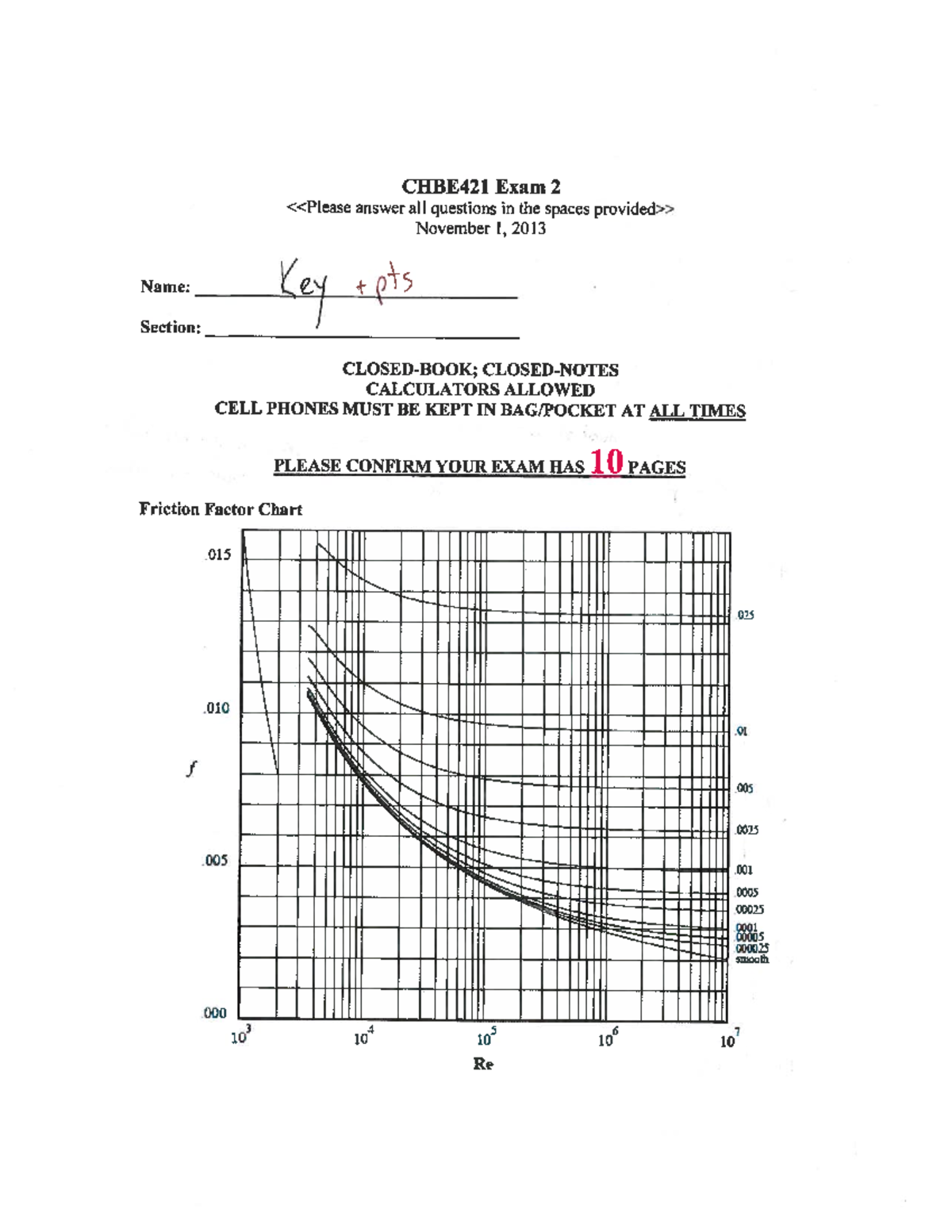 Fall 2013 Exam 2 Solutions - CHBE 421 - Studocu