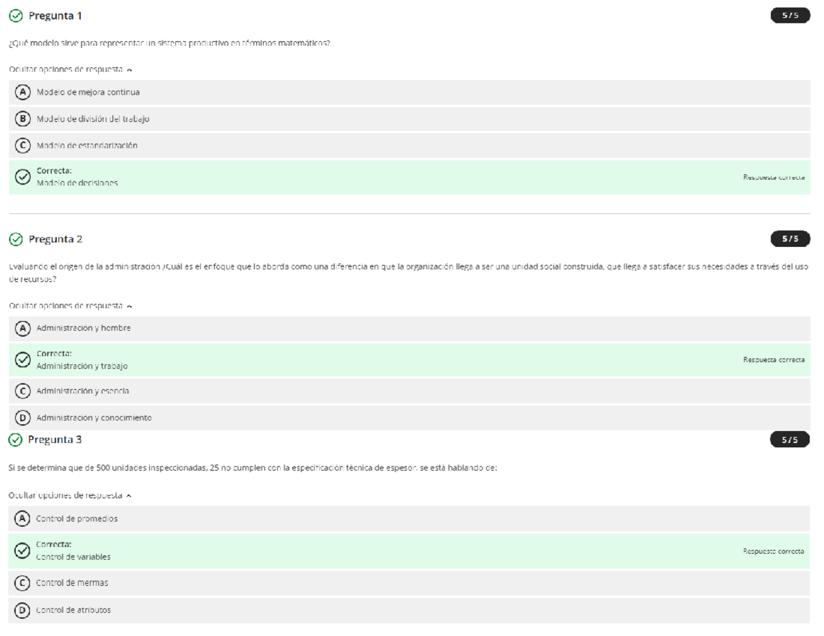 Examen Final DE Gestion DE Operaciones - Gestion de operaciones - Studocu