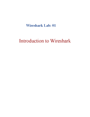 Wireshark Assignment - ASSIGNMENT 1 WIRESHARK AMINA ANSAR BSEF19M Which ...