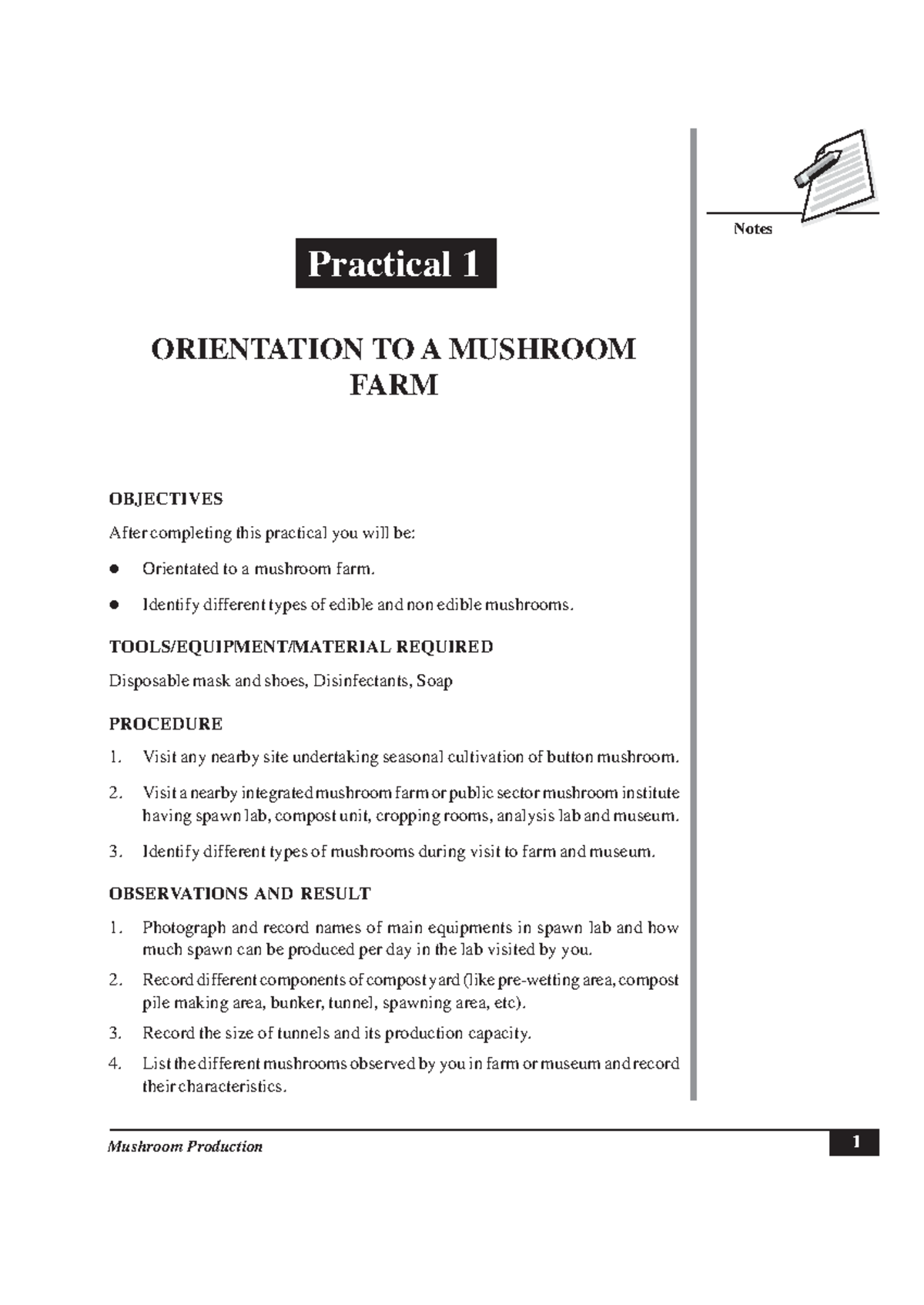 Practical Manual - Please find this useful - 1 Notes Practical 1 ...