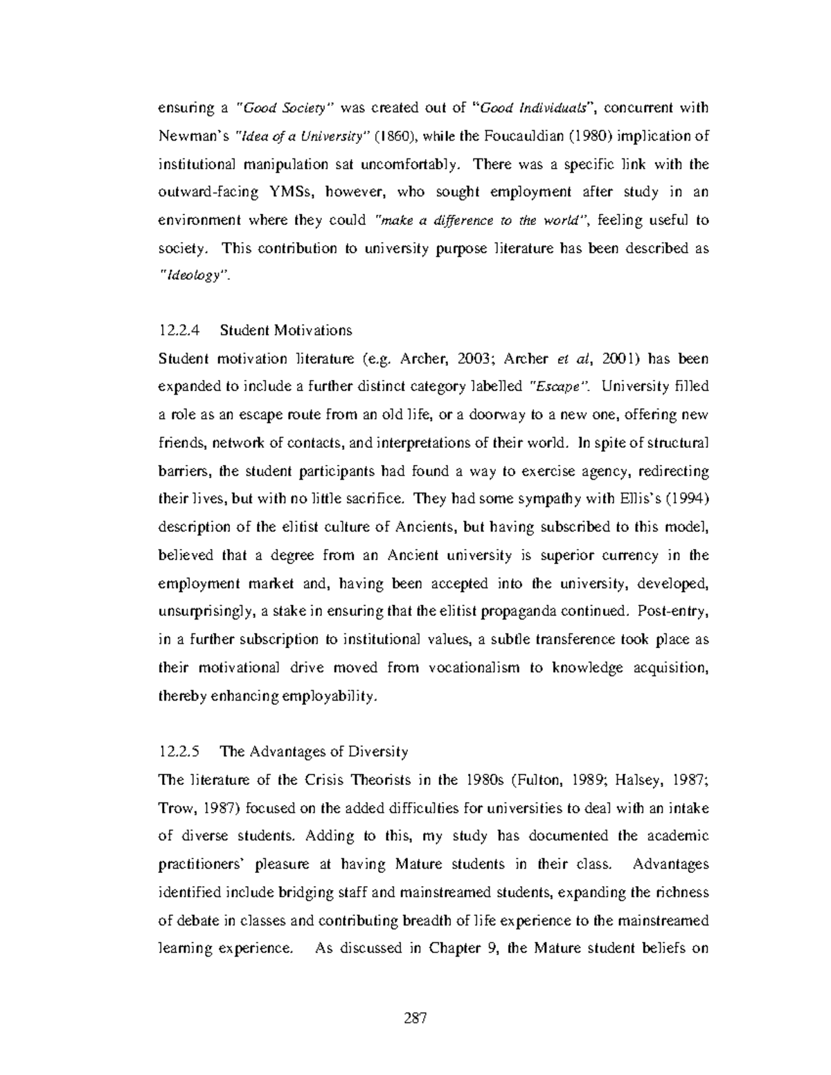 THE Social Micro 24 - 287 ensuring a “Good Society” was created out of ...