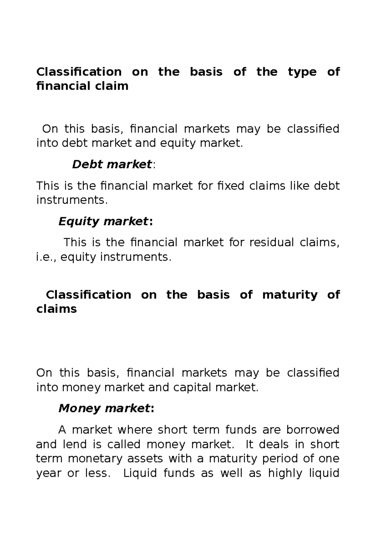A4 - ITS LECTURE NOTES - Classification on the basis of the type of ...