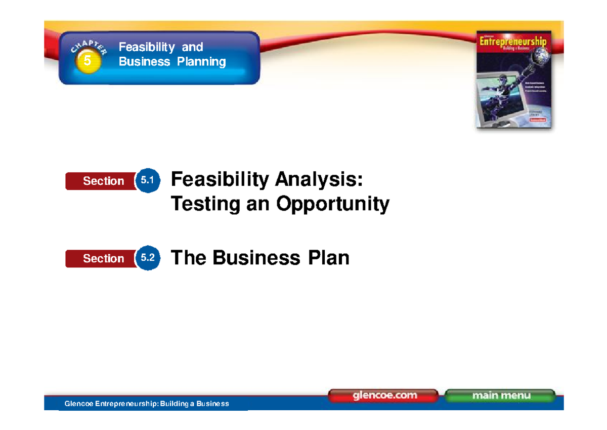 4. Feasibility Analysis + Business Plan - Feasibility and Business ...