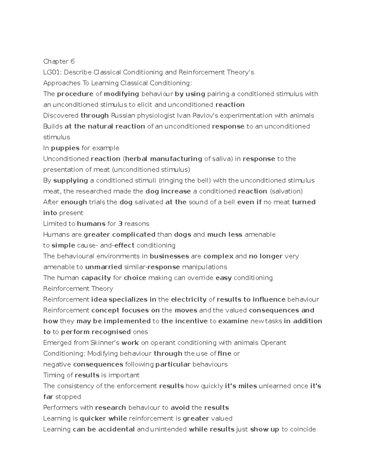 ECON 300 -Chapter 6 - Lecture notes 4 - Chapter 6 LG01: Describe ...