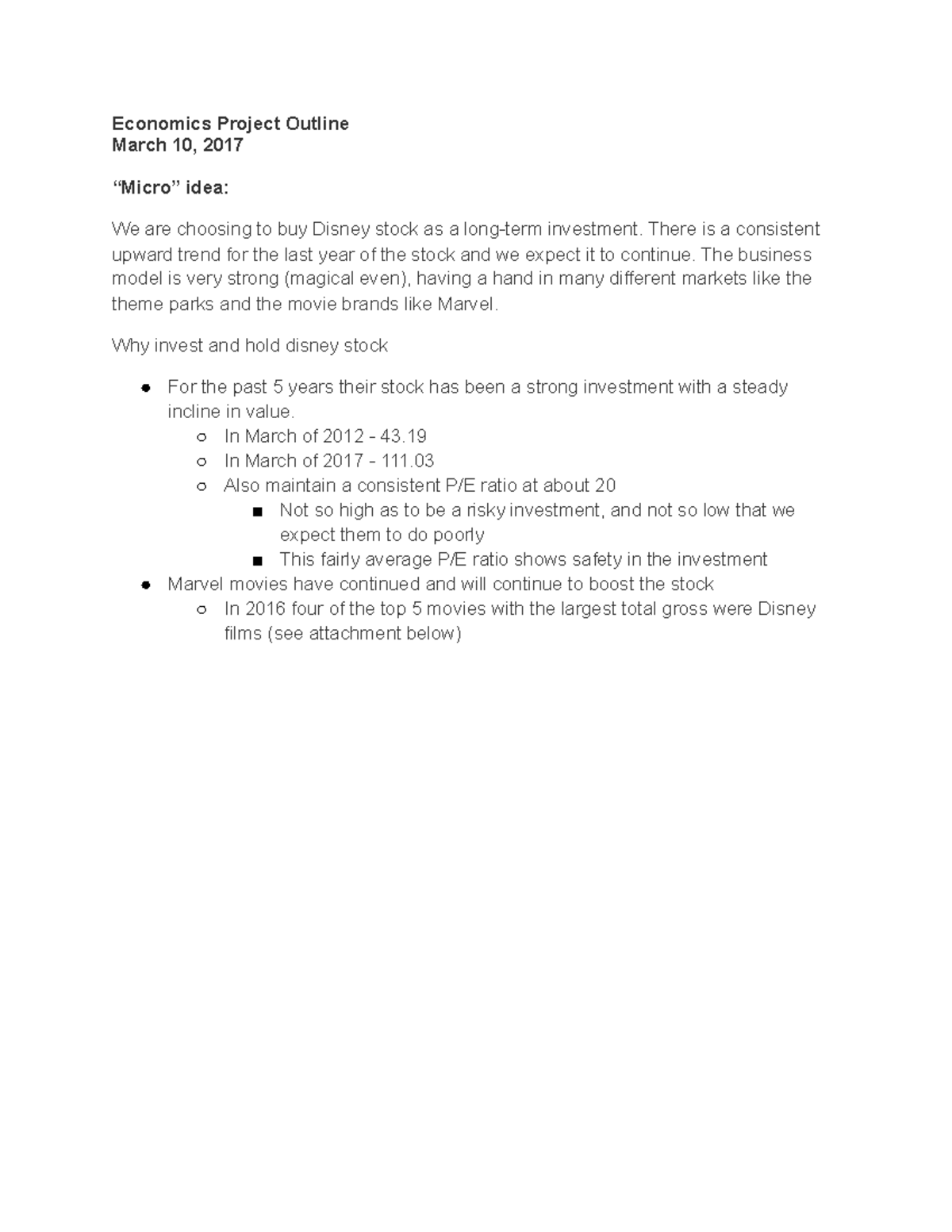 Senior Econ Outline Grade A Economics Project Outline March 10 senior-econ-outline-grade-a-economics-project-outline-march-10