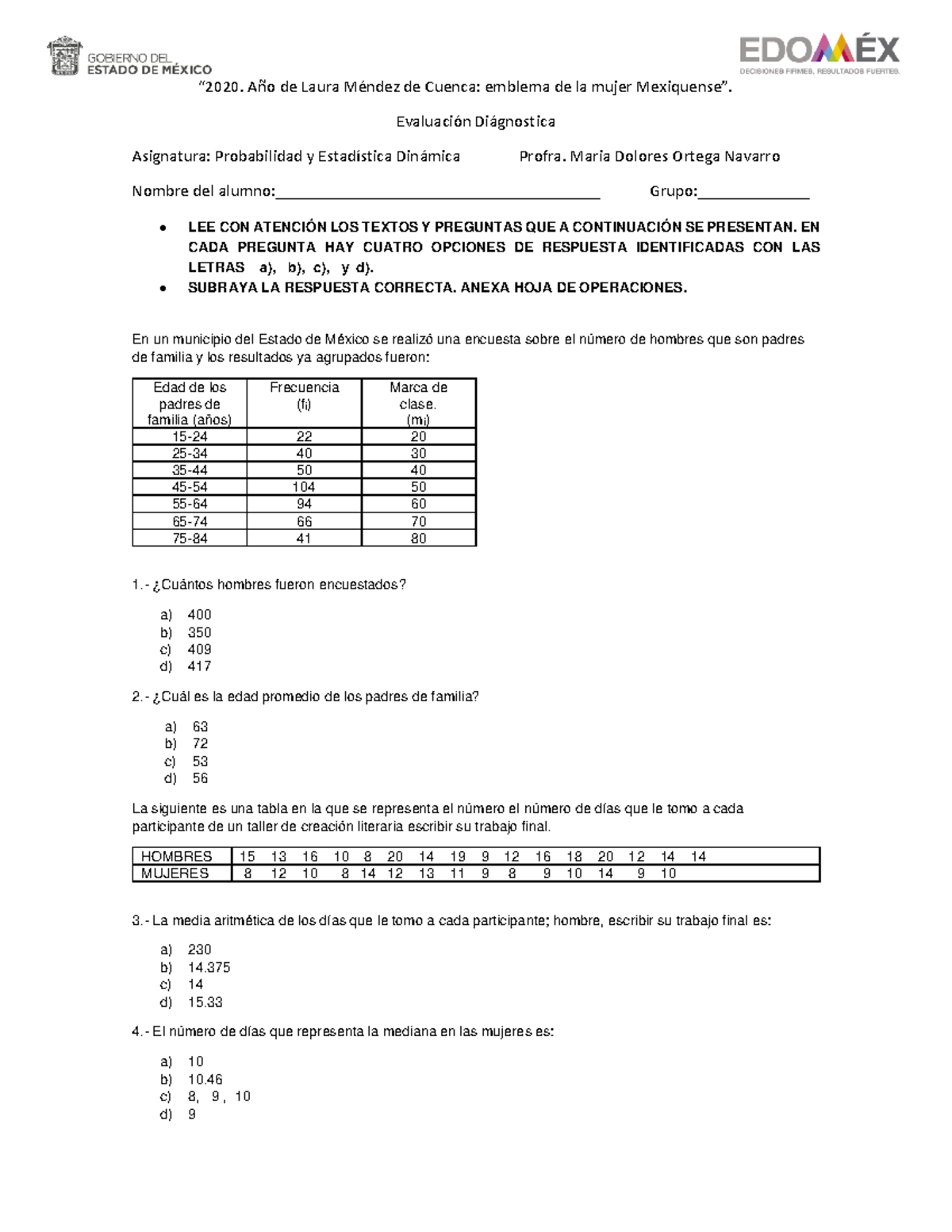 Examen 19 Marzo 2020, preguntas - Warning: TT: undefined function: 32 Warning: TT: undefined ...