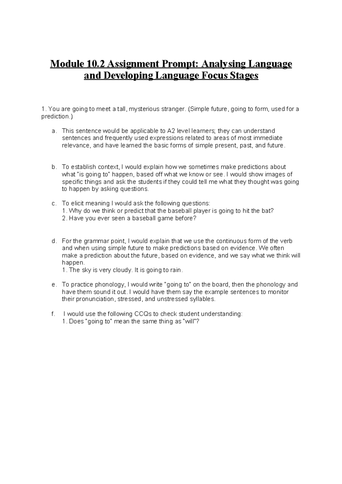 Module 10 - ENGLISH - Module 10 Assignment Prompt: Analysing Language ...